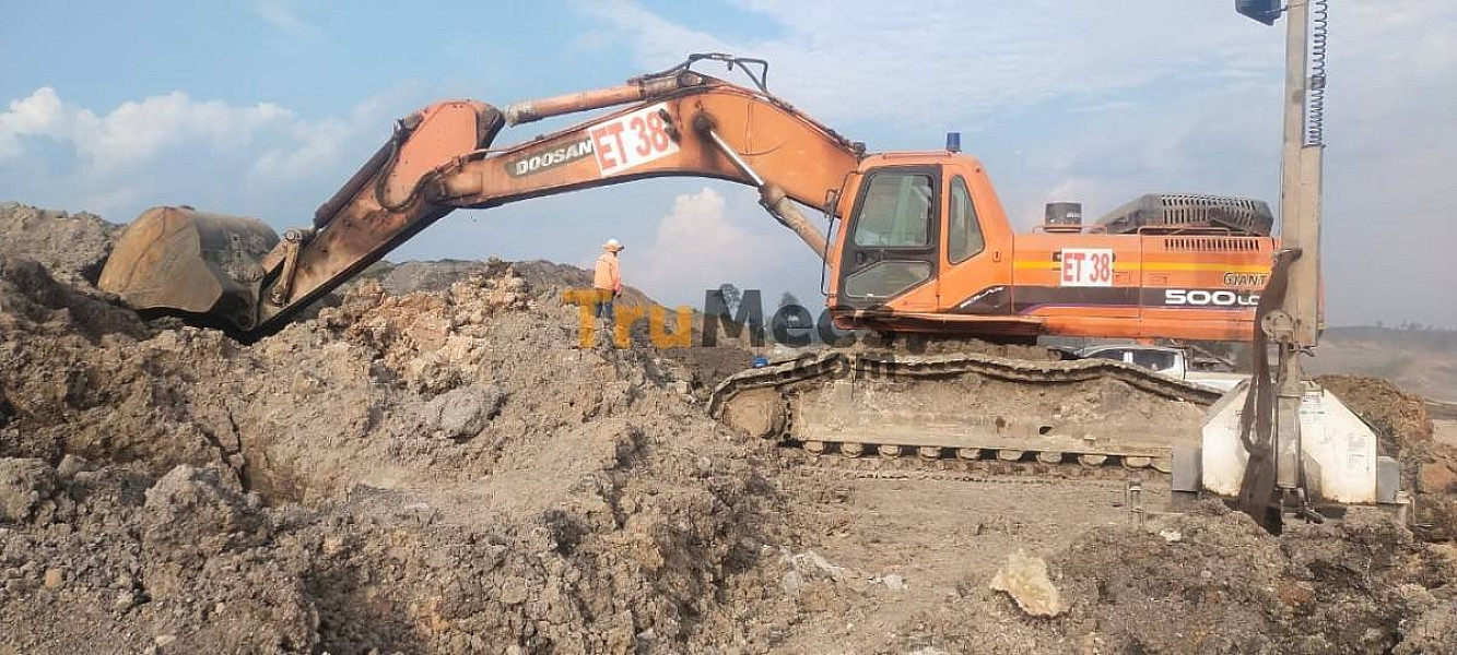 Excavator Doosan SL-500 LC-V DE12TIA Bekas dengan Harga Murah tapi ...